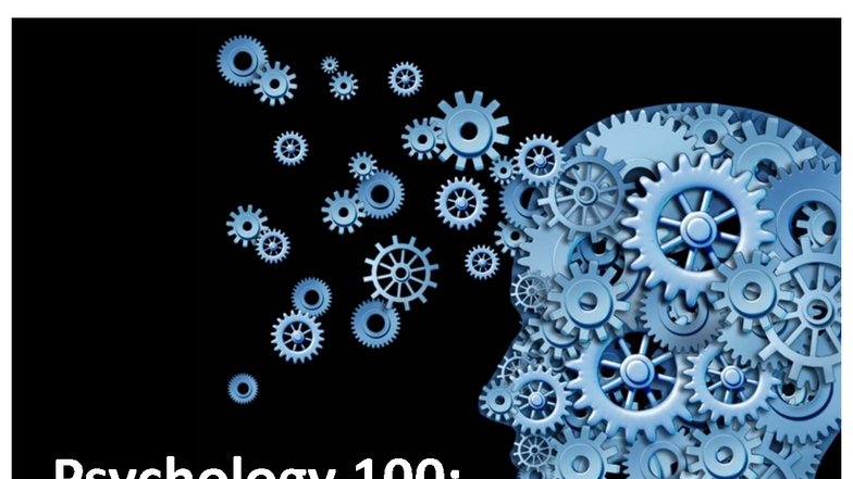 Psychology 100: Lecture 6 - Memory Encoding, Storage & Retrieval - Studocu