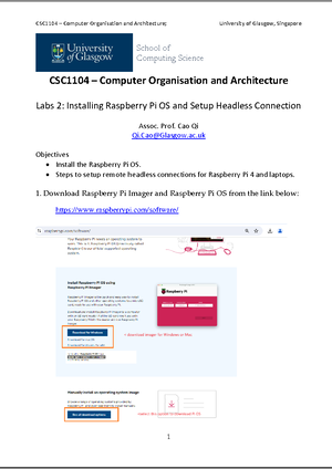 INF1006 T1 2025 - Tutorial 1 - INF1006 Computer Networks 1 2024-2025 Trimester 2 Tutorial 1 ...