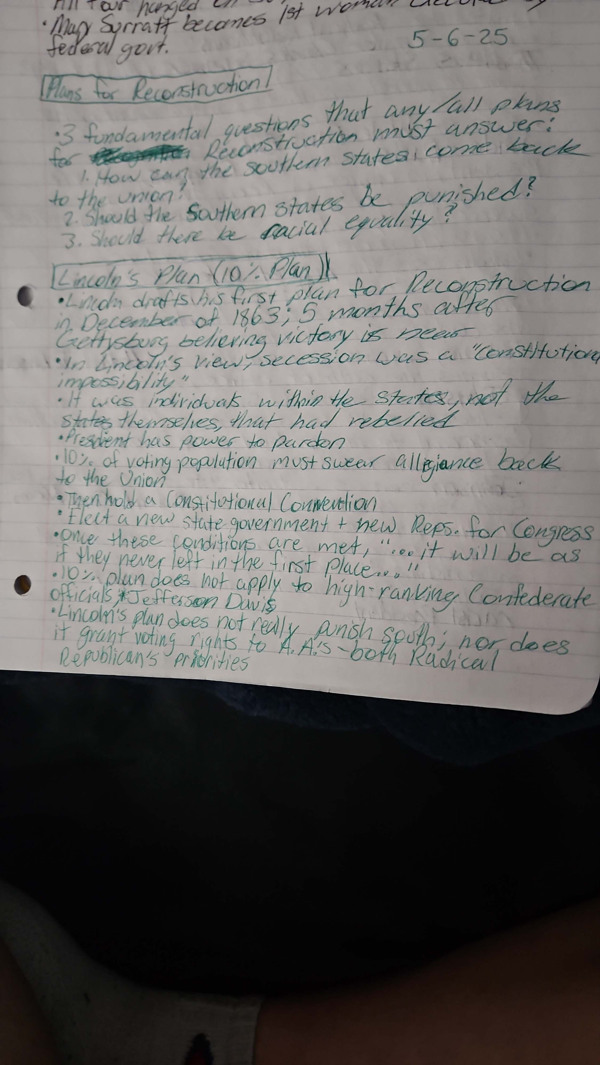 Comprehensive Study Notes for Course XYZ - Reconstruction Plans - Studocu