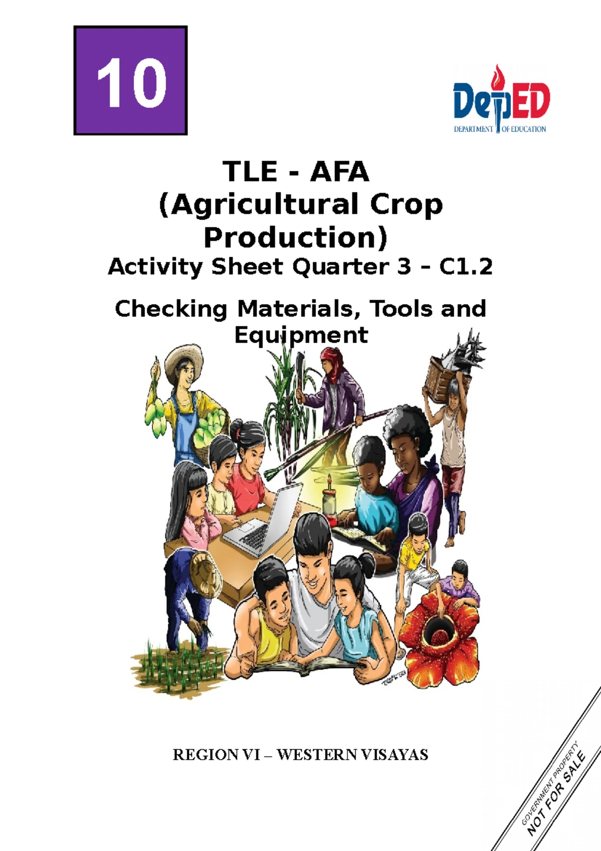 Agricultural Crop Production Modules 1 - 4 Teacher's Manual ...