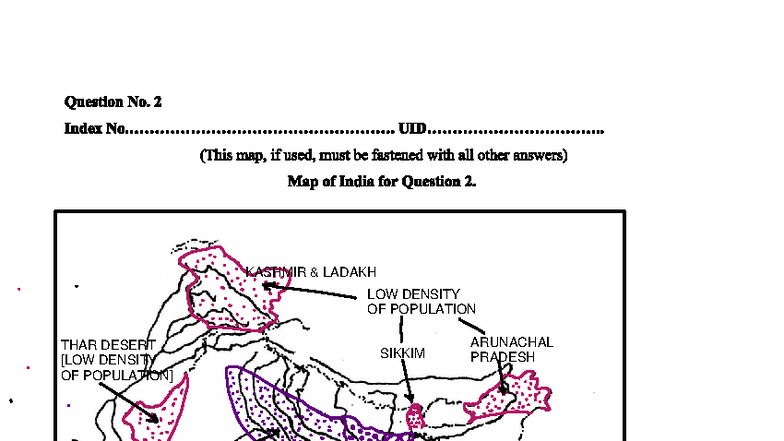 Population Density LOW AND HIGH - Geography Grade 10 - Studocu