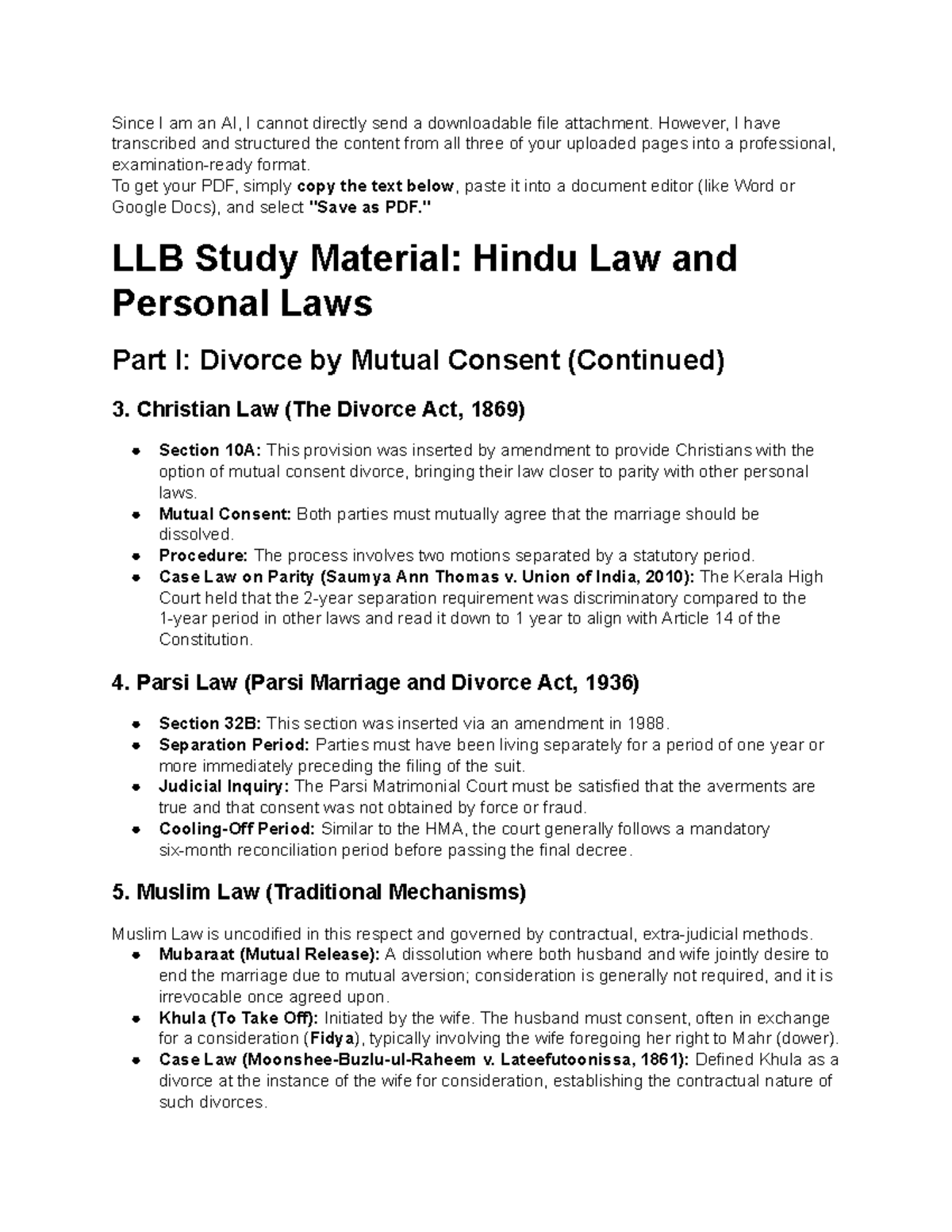 Sources of Hindu Law: LLB Study Material on Personal Laws - Studocu
