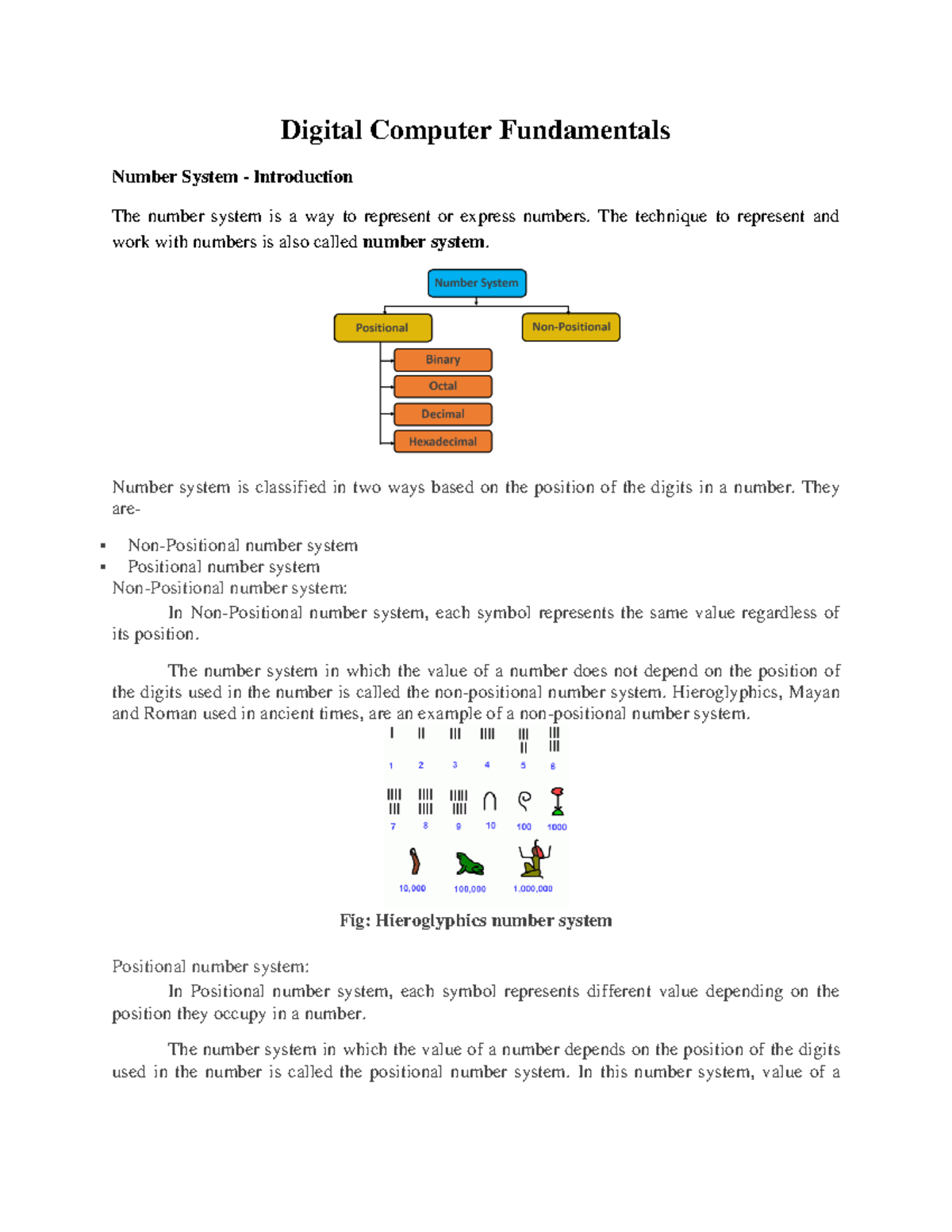 III BCA - DCF - Number System Overview and Conversions Guide - Studocu