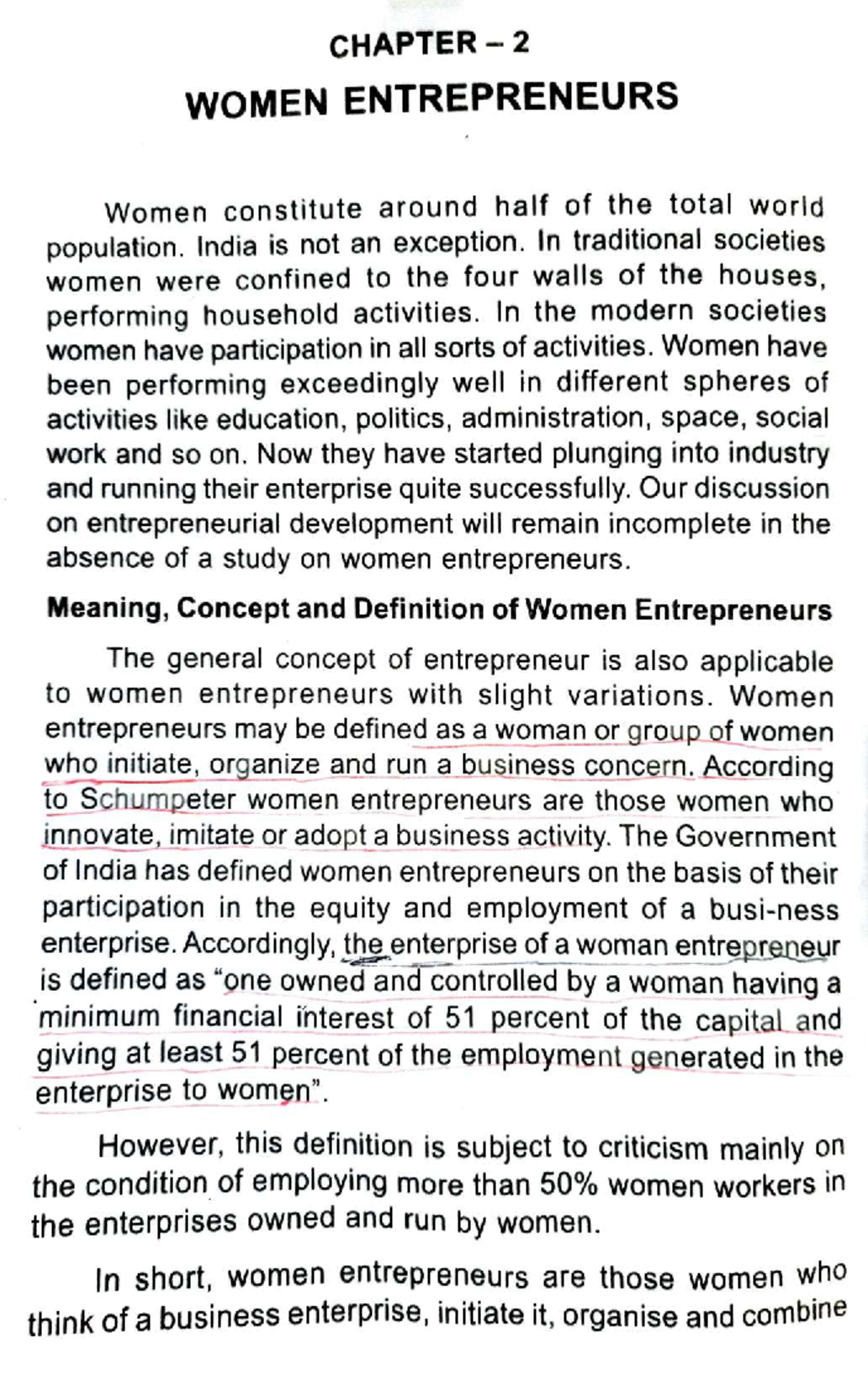 Chapter 2 - Women Entrepreneurs: Insights and Discussion Questions ...