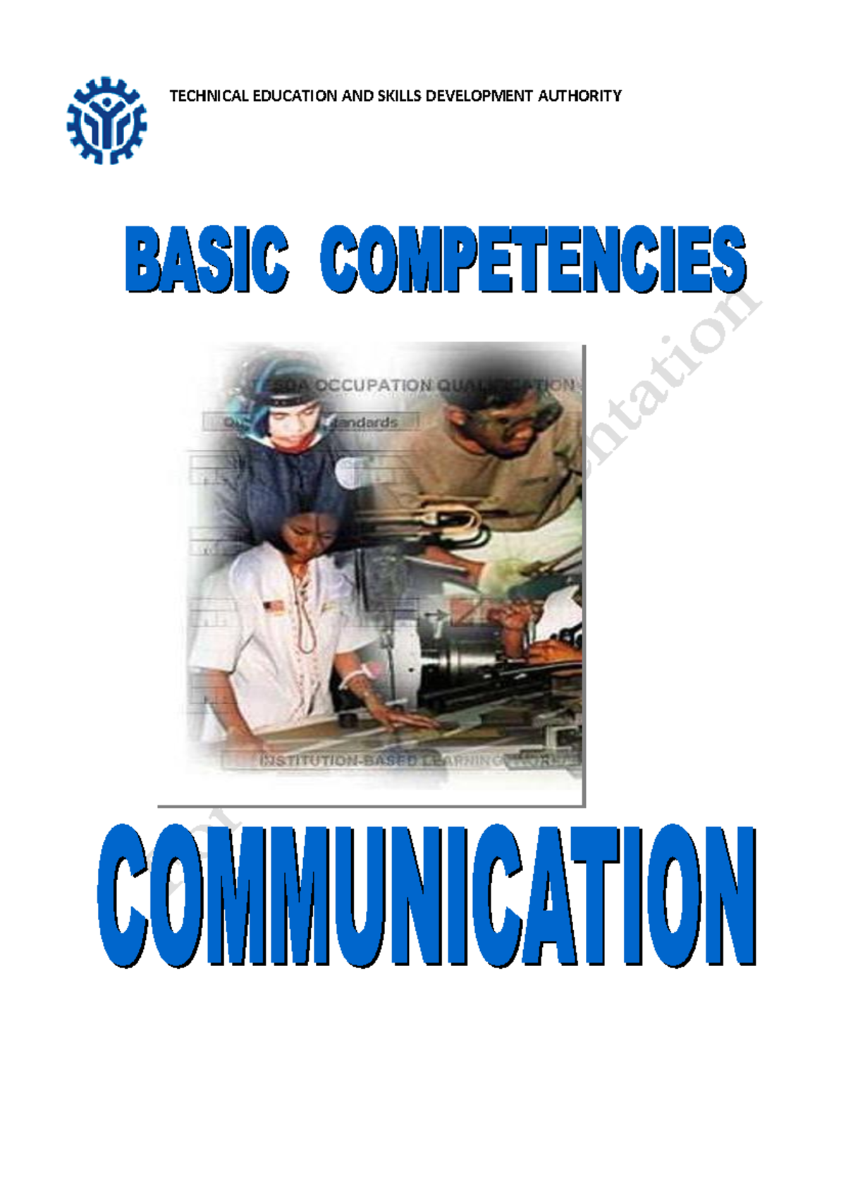 TESDA NC III Communication Competencies Overview and Guidelines - Studocu