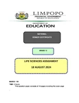 Mind the Gap CAPS Grade 12 Life Sciences Study Guide 2024 - Studocu