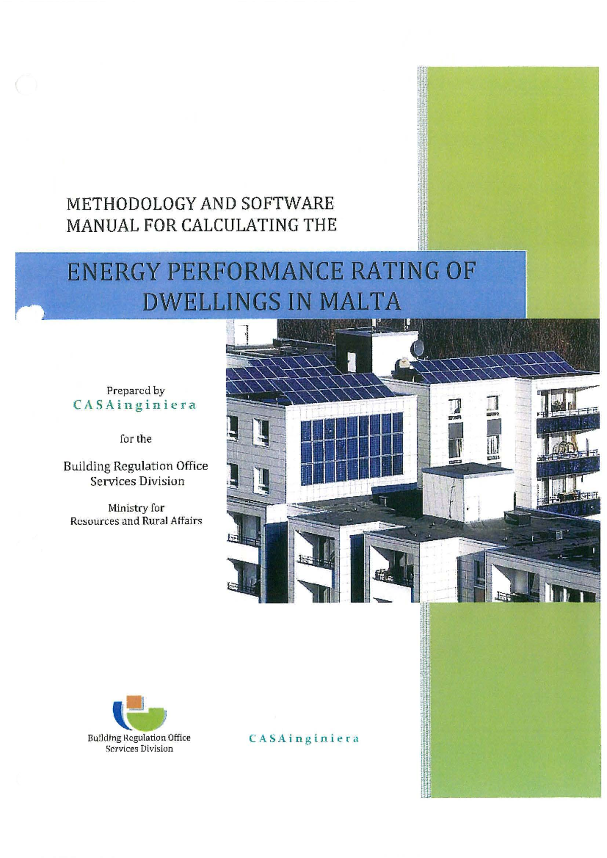 EPRDM Manual: Energy Performance Calculation Method for Dwellings - Studocu