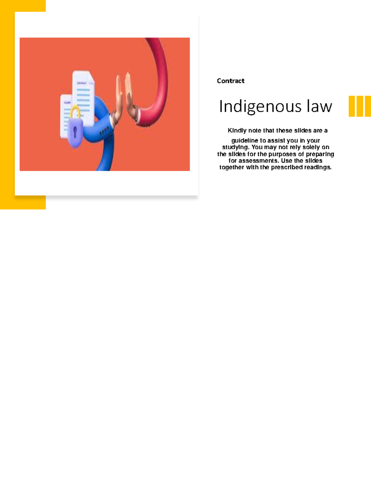 Indigenous Law Contracts Overview: Types & Dispute Resolution Guide ...
