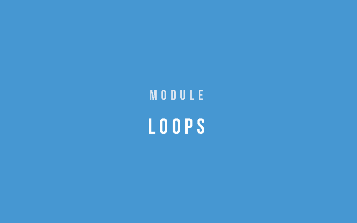 Loops in Python: For, While, and Nested Loops Overview (CS101) - Studocu