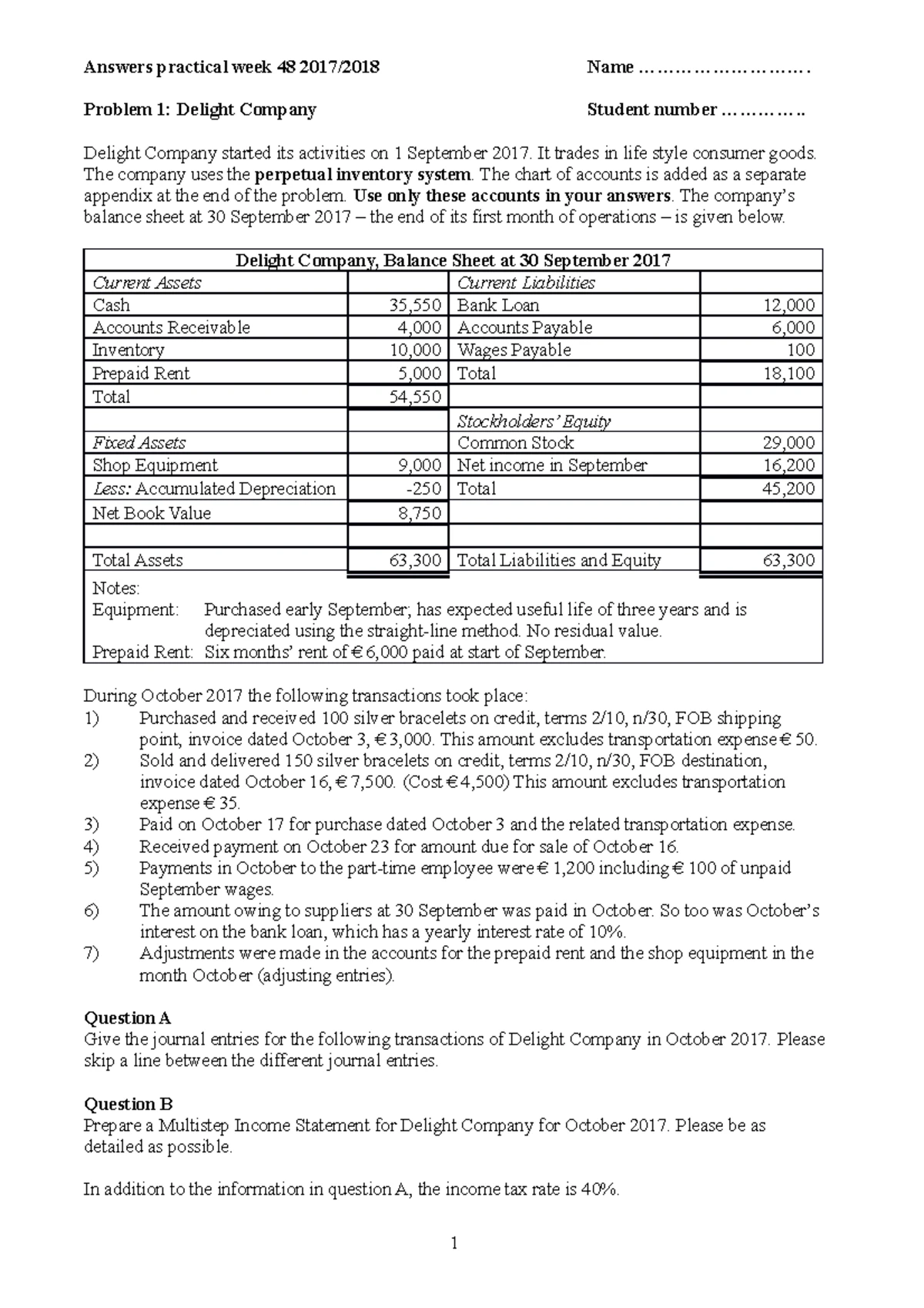Word Practical questions for exercises-37524 - MS Word Practical ...