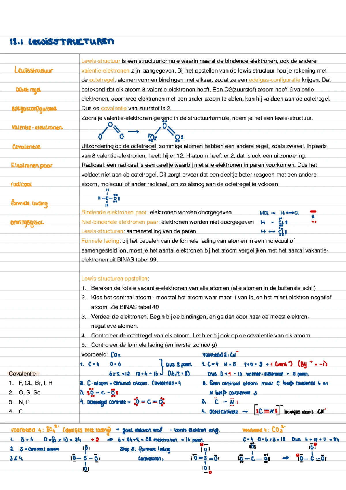 Scheikunde klas 4 - Samenvatting van het gehele boek- Chemie overal ...