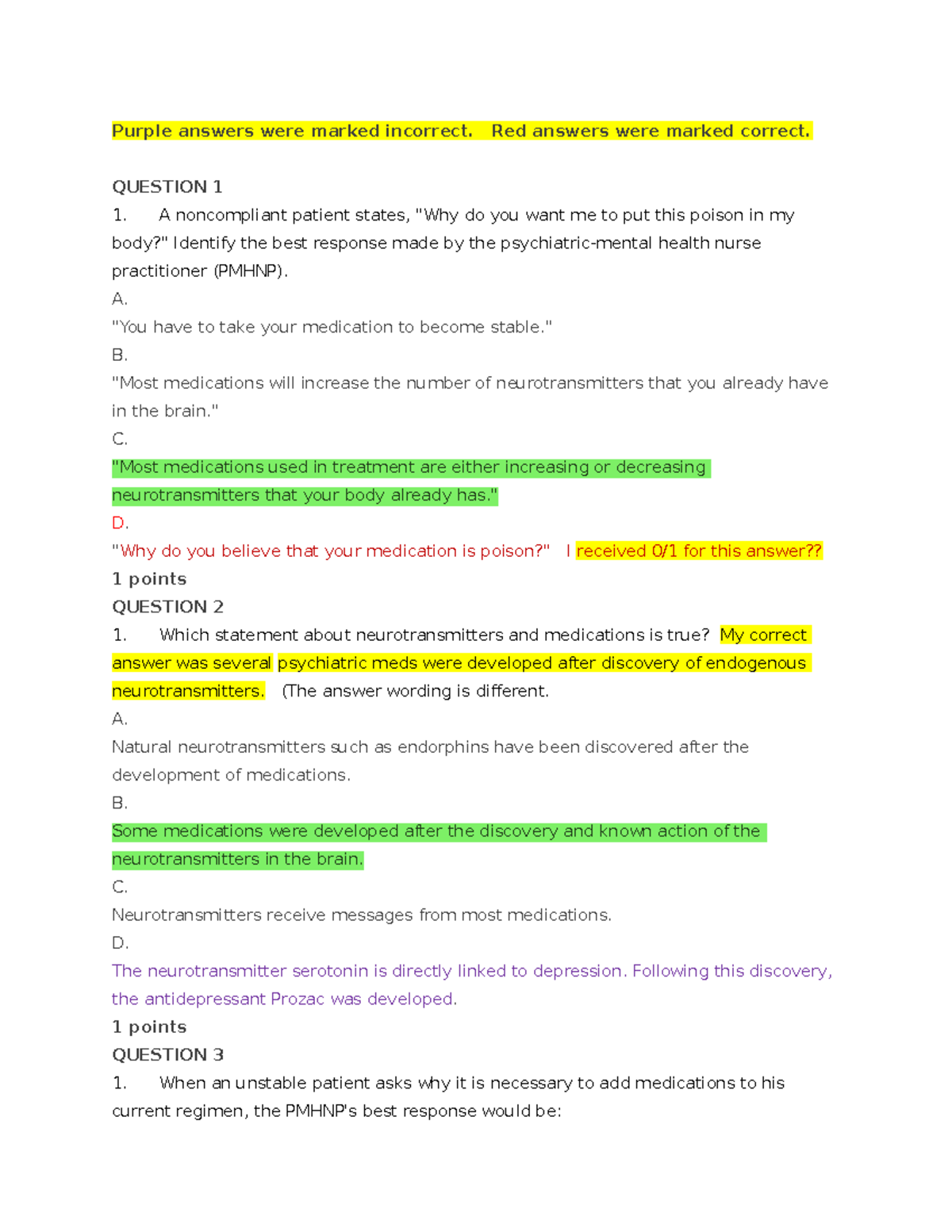 6630 Midterm Exam 3 Review - Key Concepts and Medication Insights - Studocu