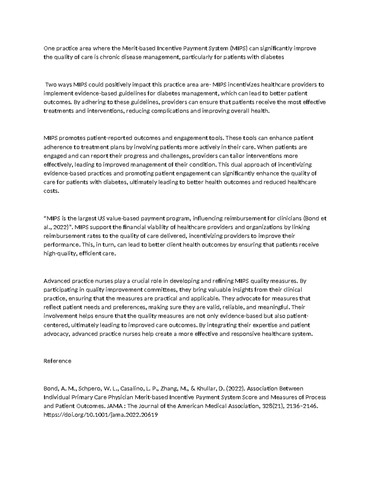 MIPS Impact on Diabetes Care: Enhancing Quality & Patient Engagement ...