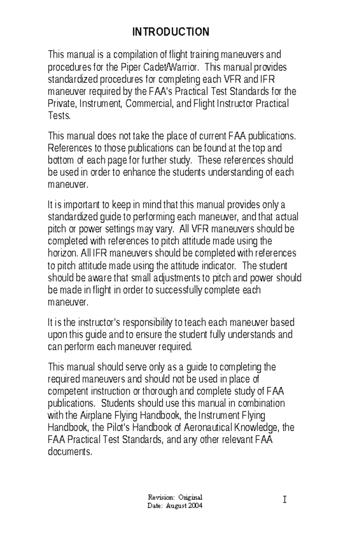 PA-28 Flight Training Maneuvers Manual (161) - Studocu