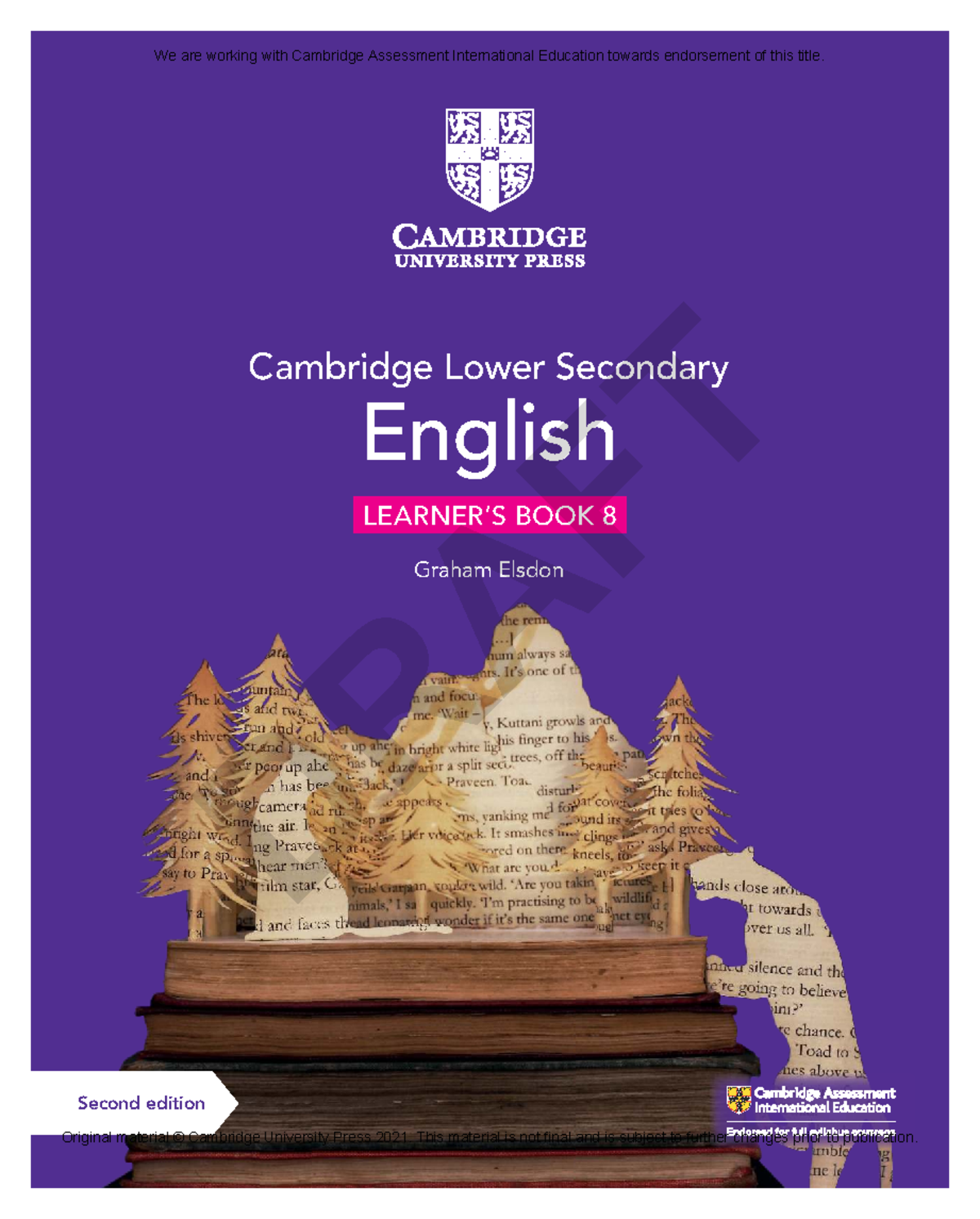 Cambridge Lower Secondary FT English Book 8: Nature and Human ...