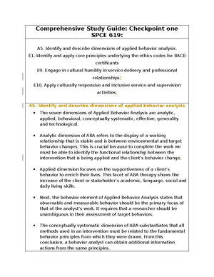 [Solved] In the ethical code for Applied behavior analysts Identify and - Professional Issues In ...