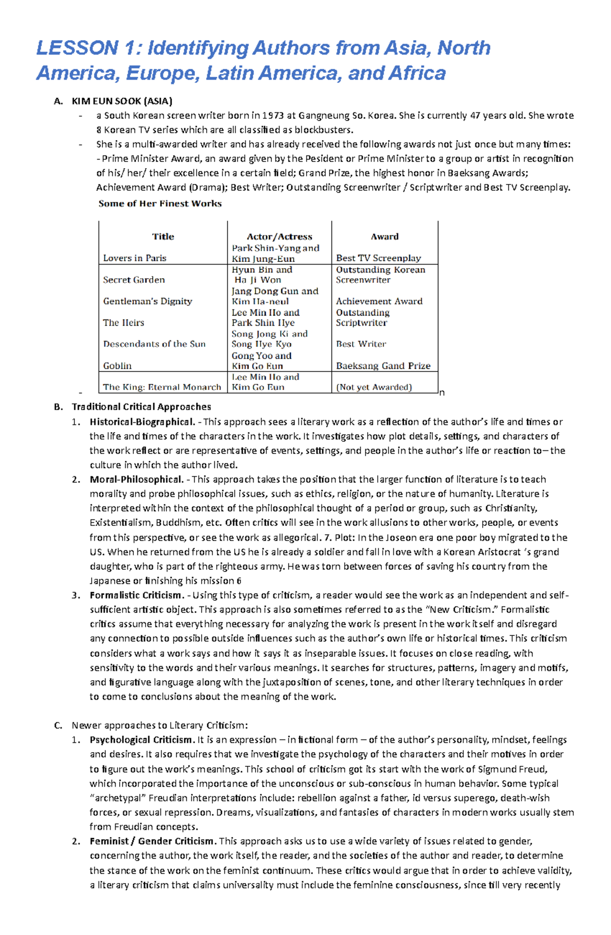 21st Handout Q4 - This document can be utilized for your 4th Quarter ...