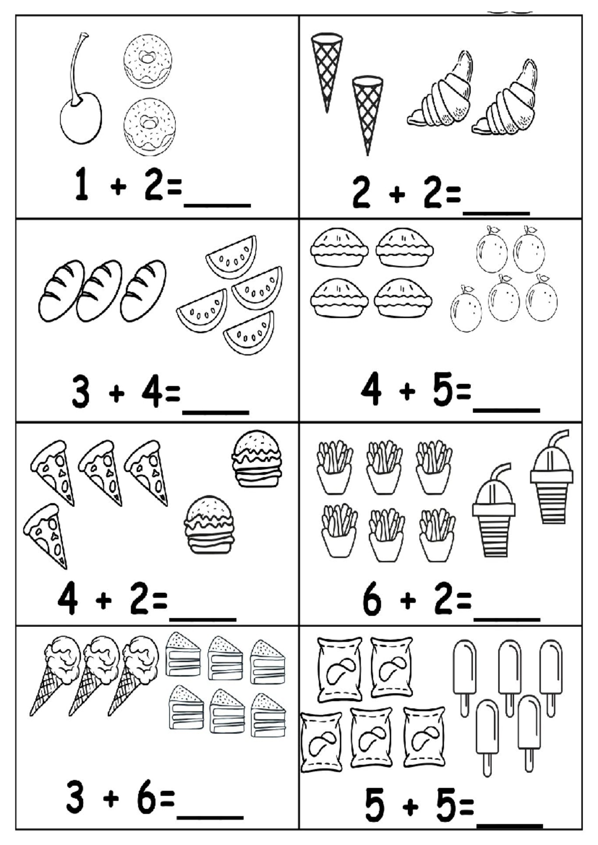 Addition - Numbers Practice for Course Code: MATH101 - Studocu
