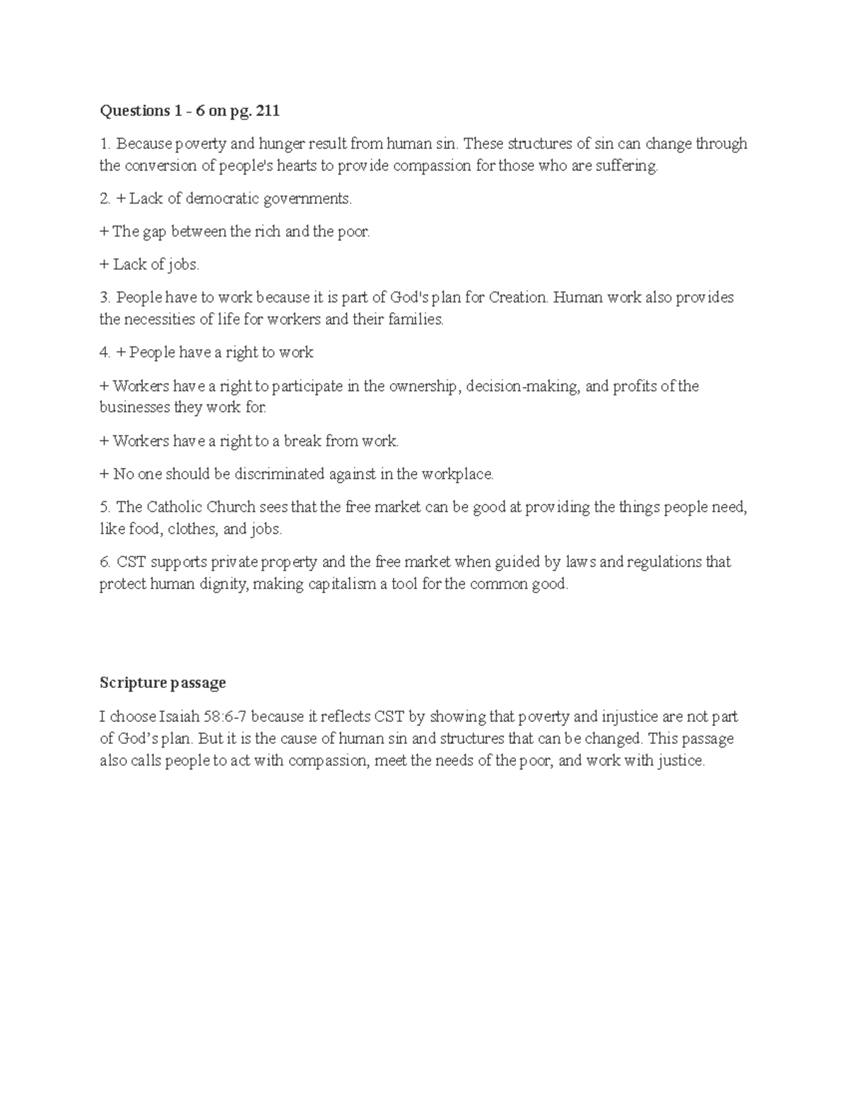 CST 101: Reading 6 - Promoting Peace and Social Justice Insights - Studocu