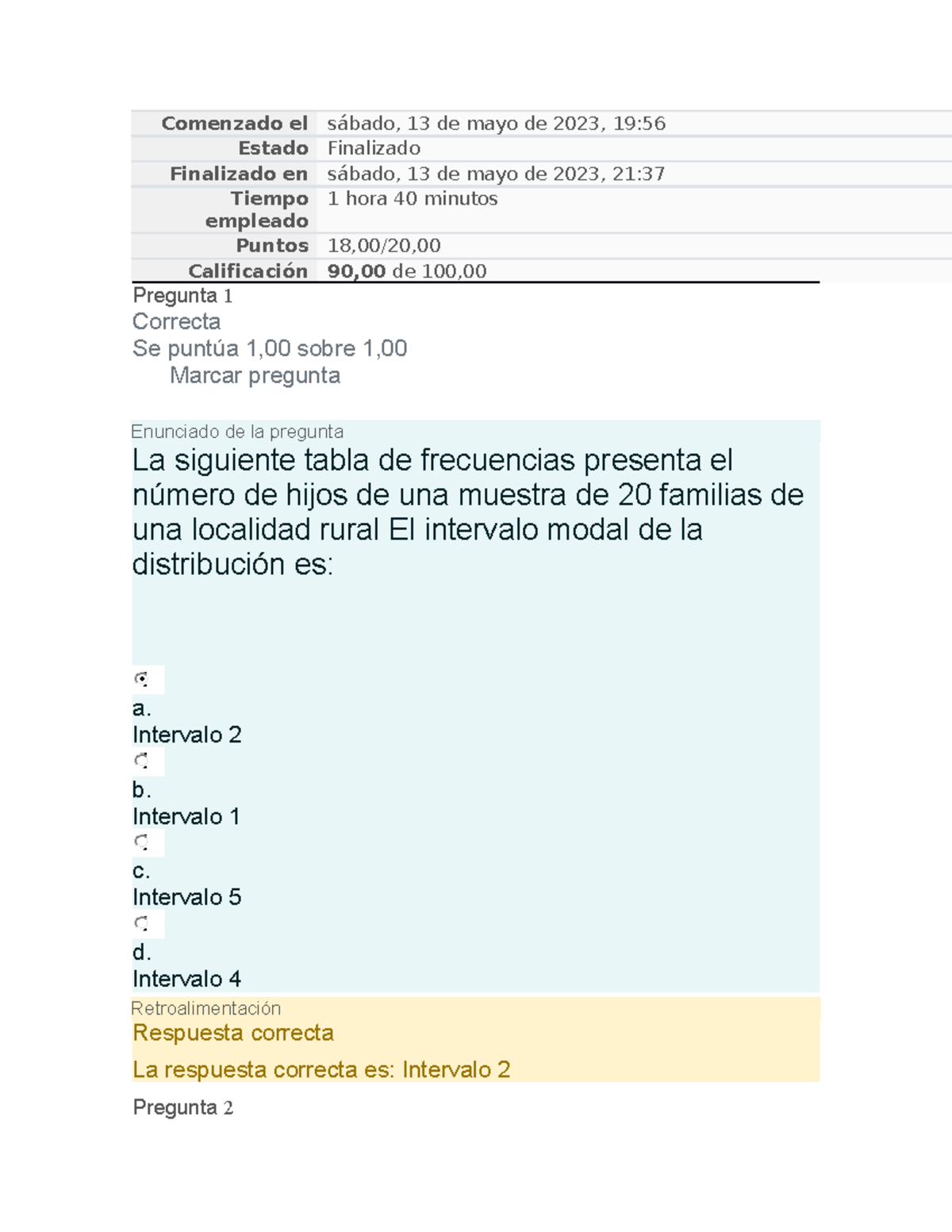 Estadística Examen I - Análisis y Respuestas Clave - Studocu
