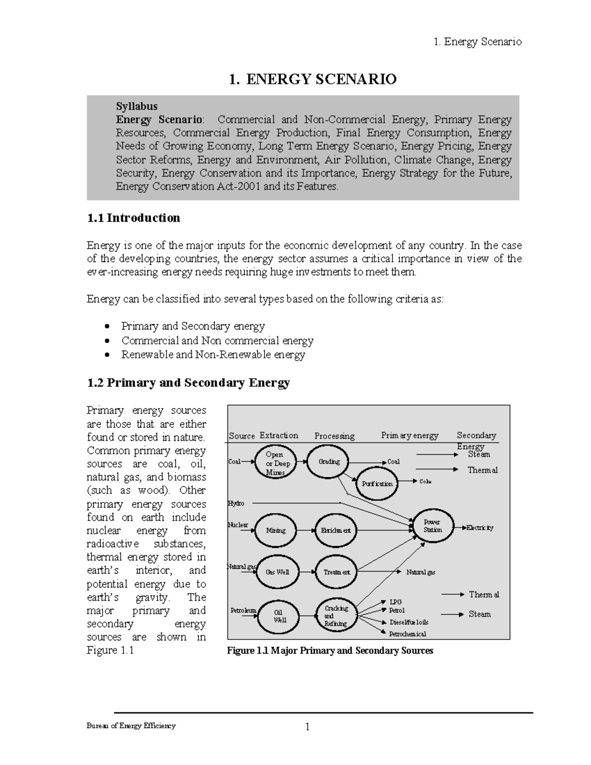 ECA 101: Energy Scenario Overview and Key Insights - Studocu
