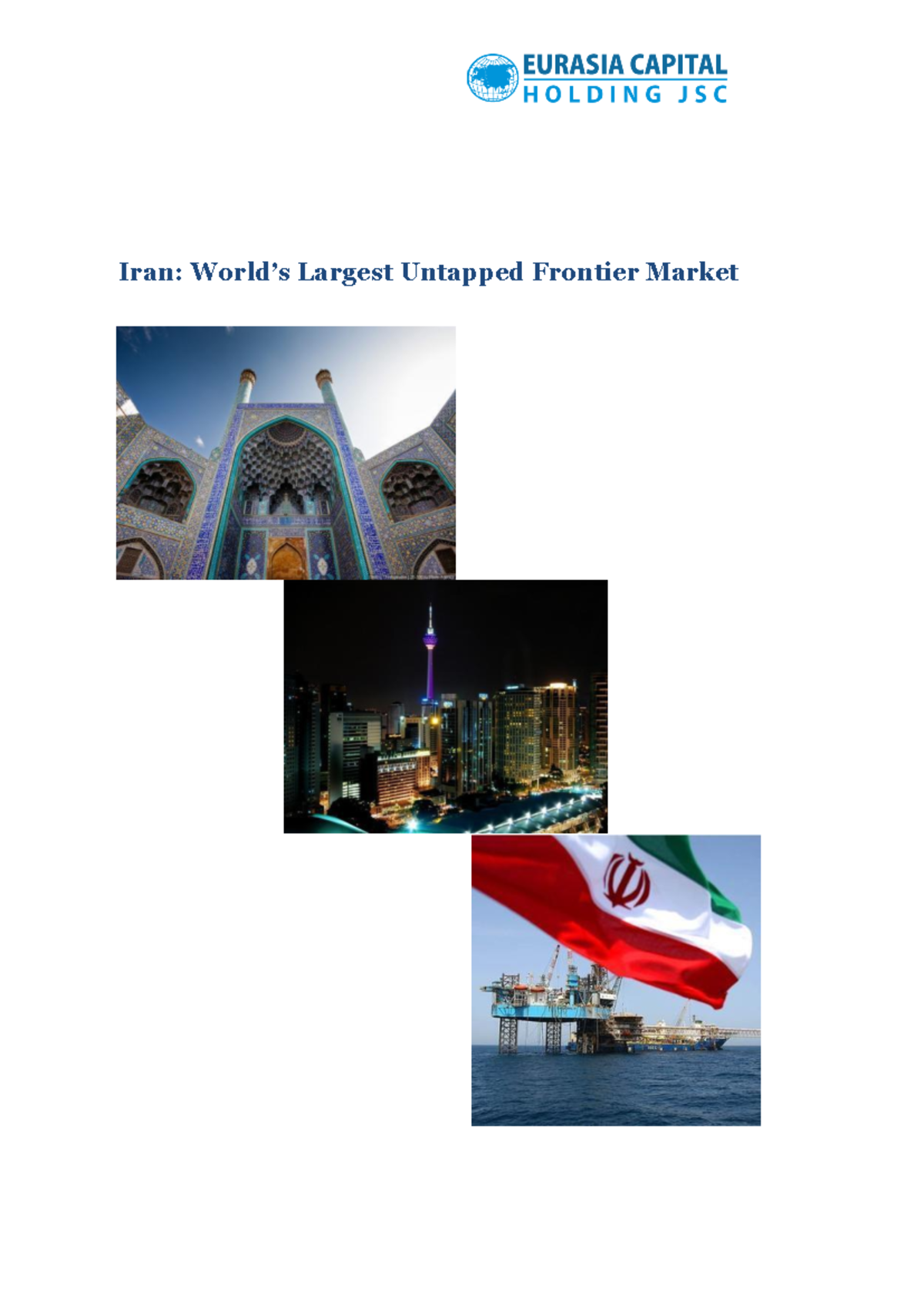 Iran Strategy 2015: Analyzing Untapped Market Potential - Studocu