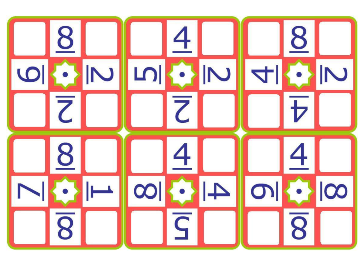 Cartas conseguir 24 - Juego de matemáticas - Matemáticas I - 8 01 2 ...