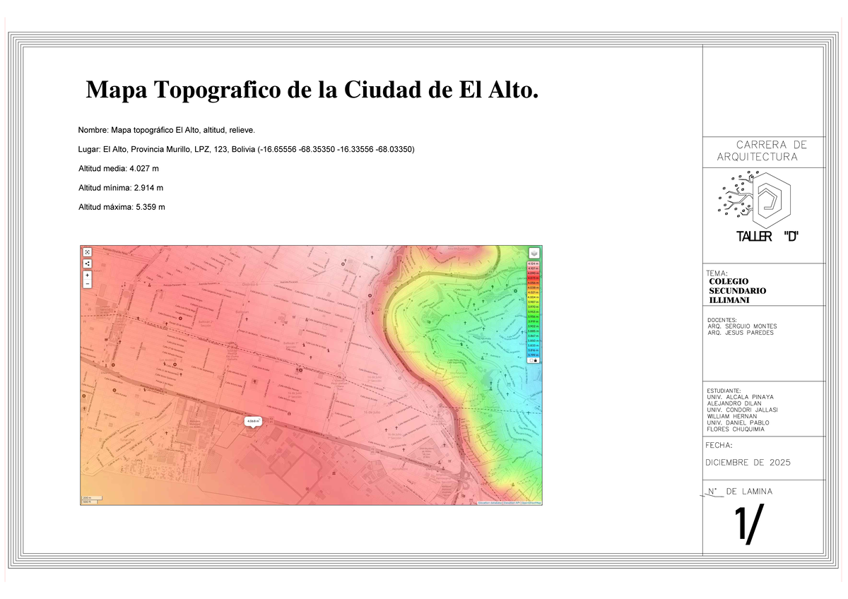MAPA Topogrsfico - Información - Paisajismo - Nombre: Mapa topográfico ...