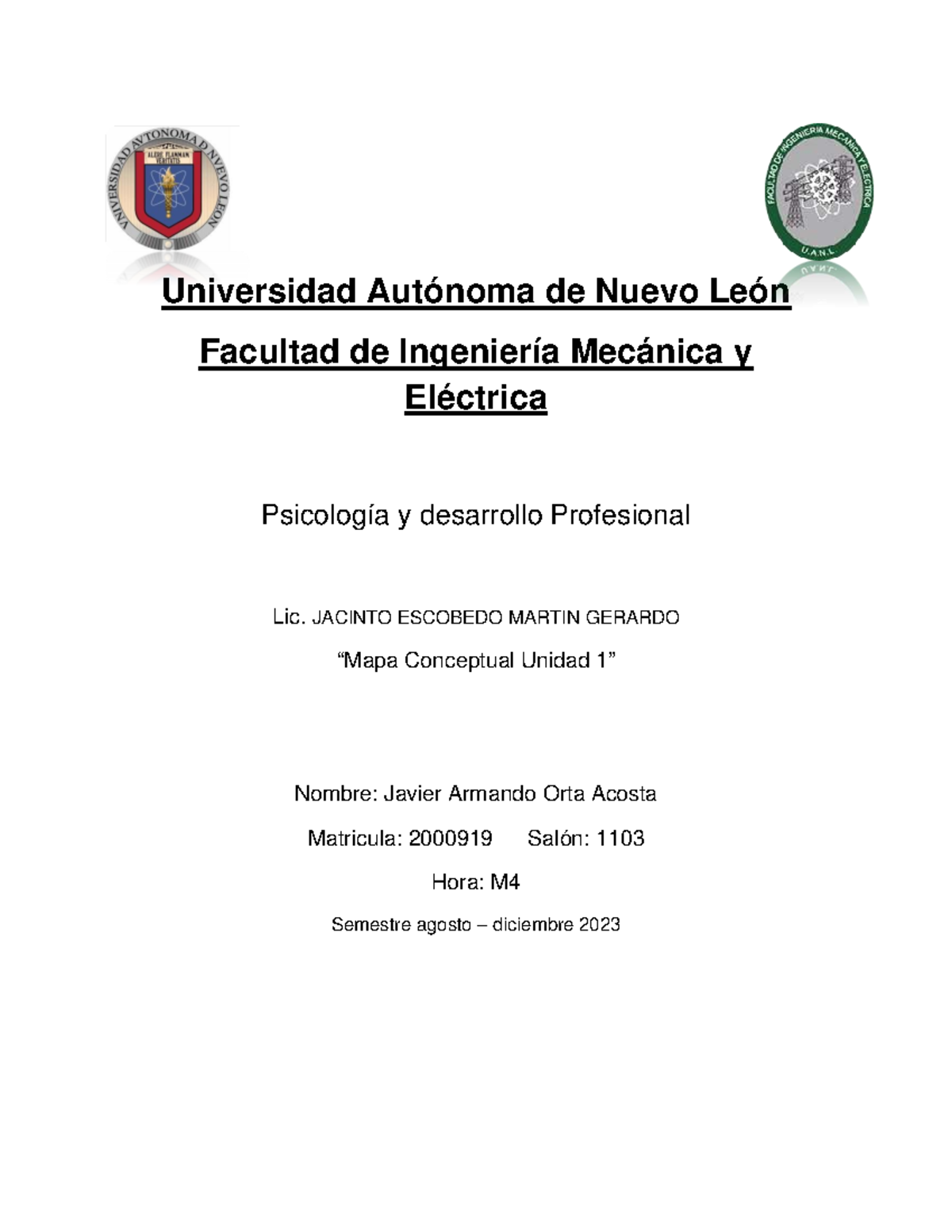 Mapa Conceptual Unidad 1 PDP 2000 919 - Psicologia y desarrollo ...