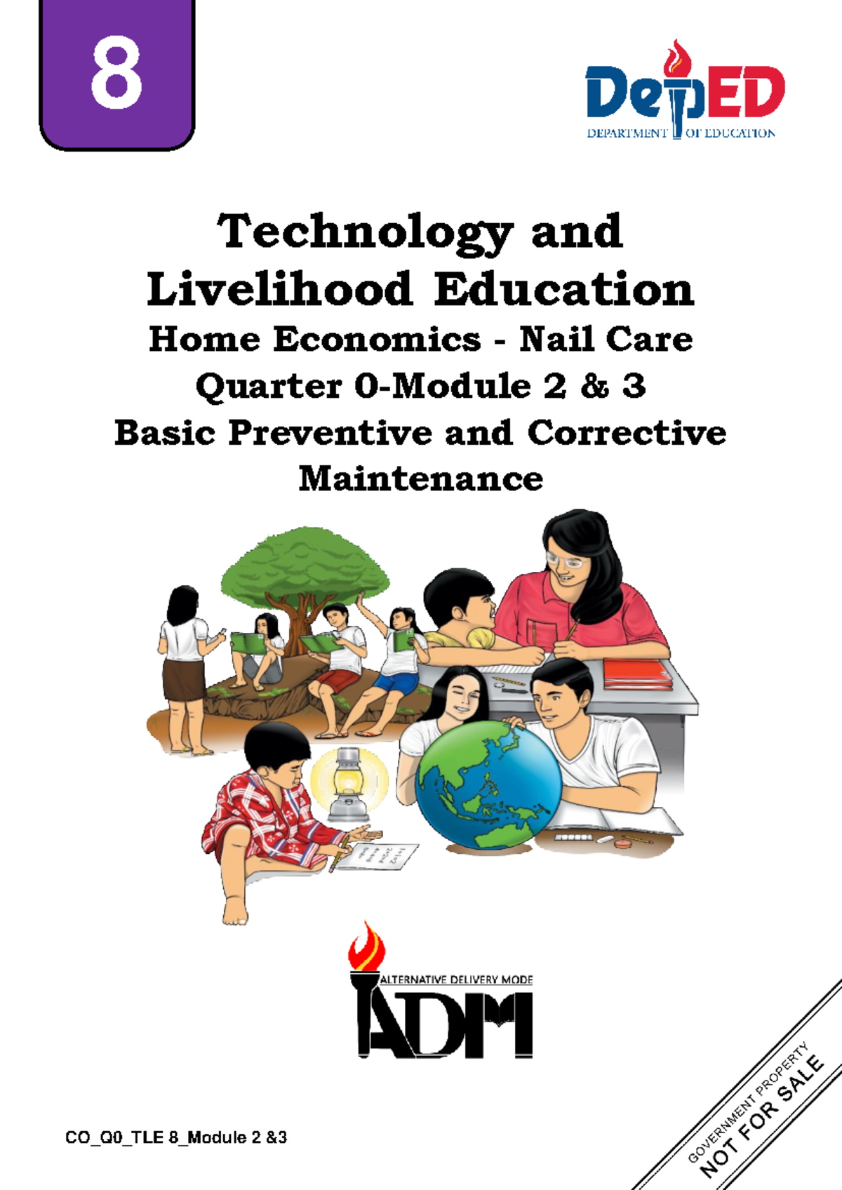 TLE8 Q0 Mod2&3: Basic Preventive & Corrective Measures in Nail Care ...