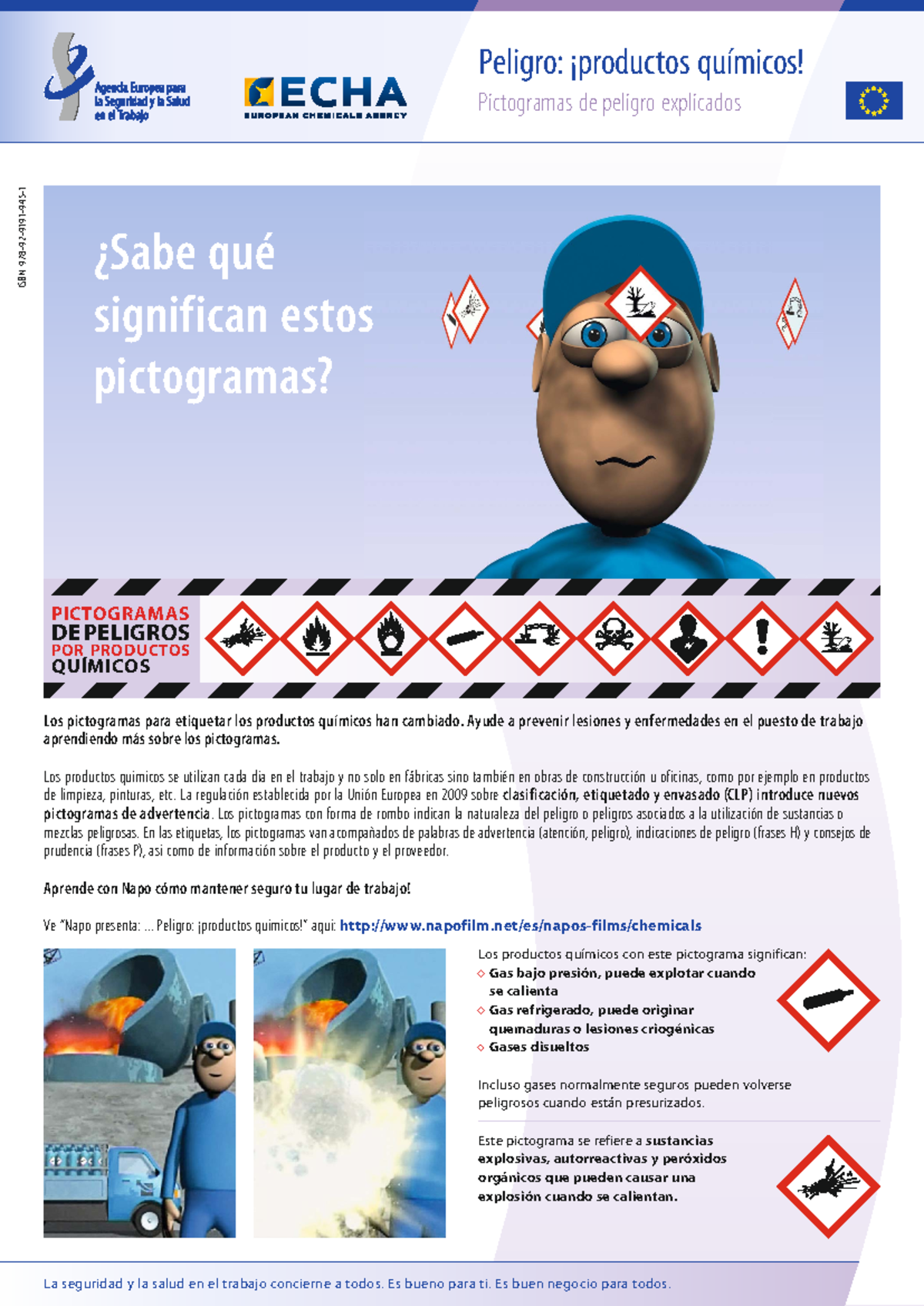 9 Pictogramas Sga Higiene Y Seguridad En El Trabajo