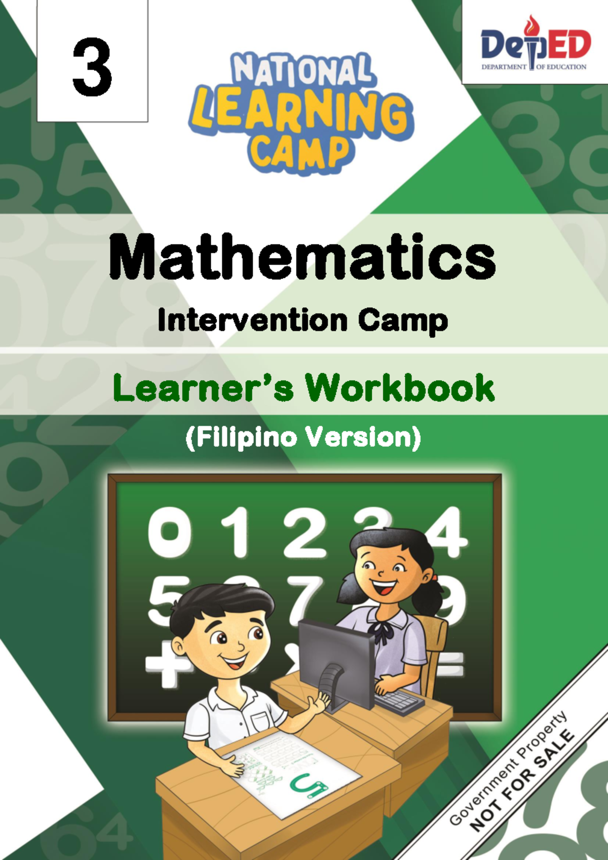 NLC Math 3 Intervention Camp Learner's Workbook - Filipino Version ...