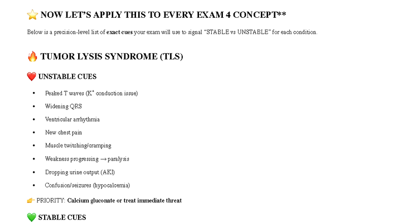 Stable Unstable - STUDY GUIDE - ⭐ NOW LET’S APPLY THIS TO EVERY EXAM 4 ...
