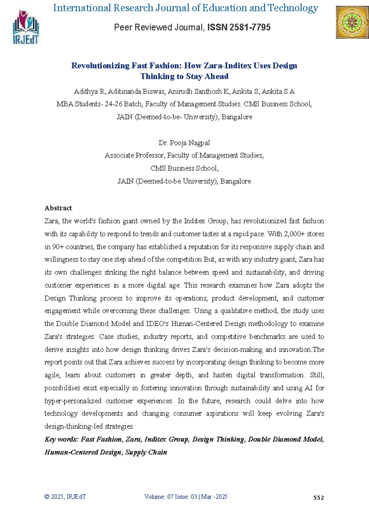 Revolutionizing Fast Fashion: How Zara Uses Design Thinking to Stay ...