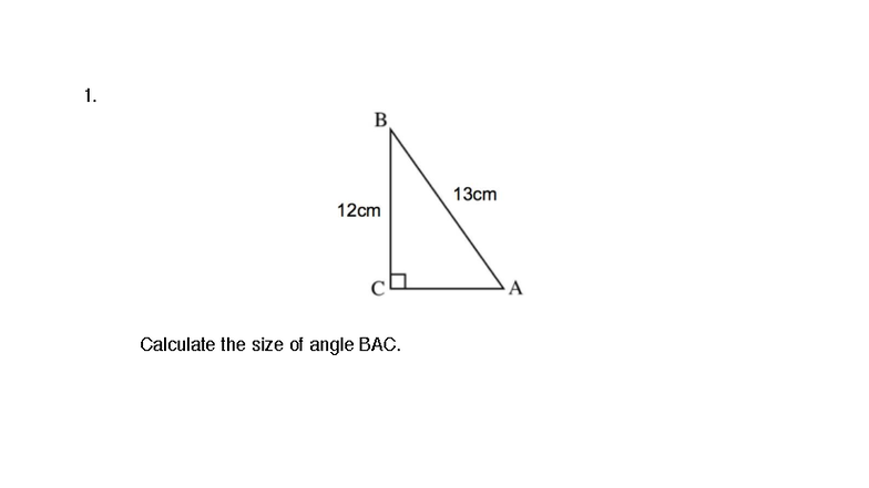 Trigonometry Exercises: Angle & Length Calculations (MATH101) - Studocu