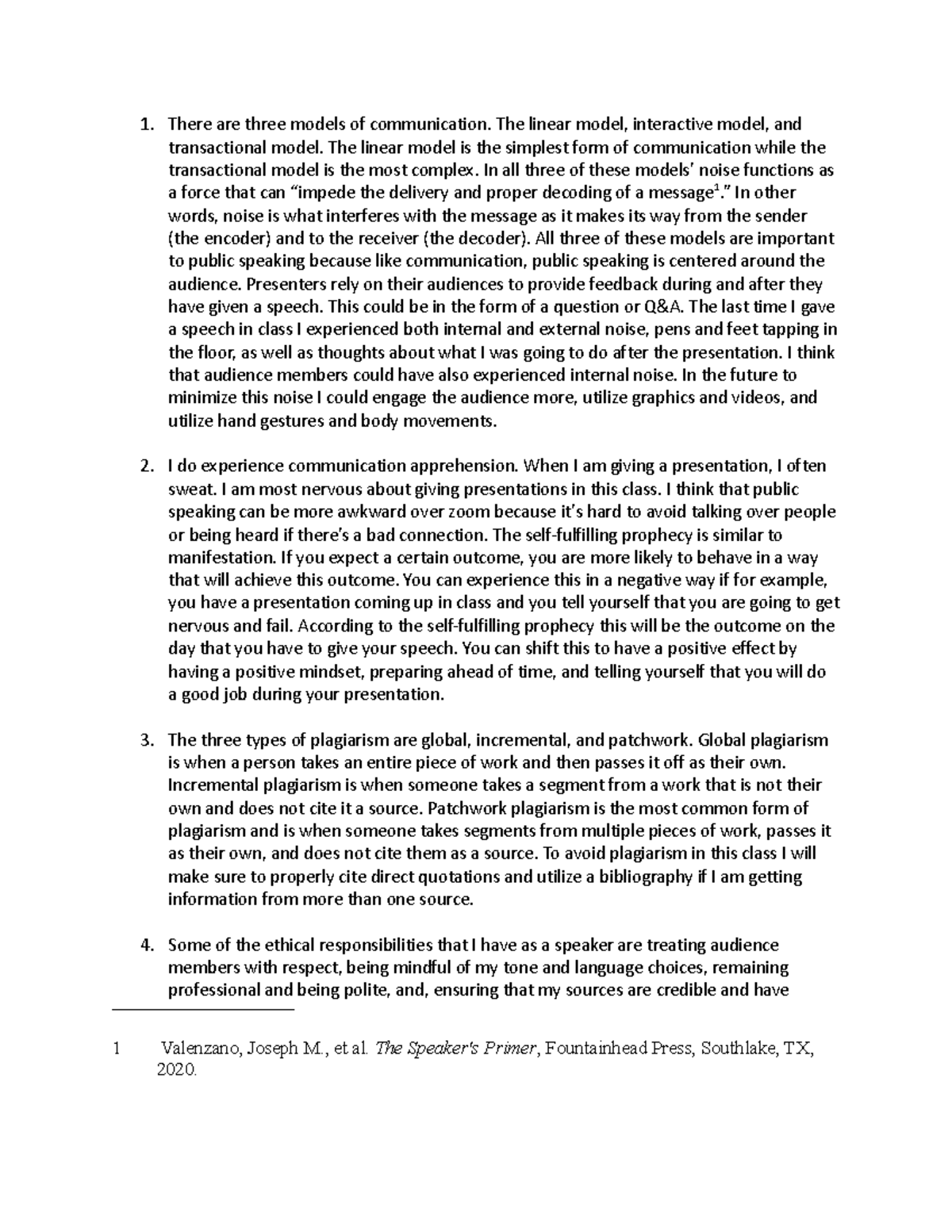 Models of communication communication apprehension types of plagiarism ...