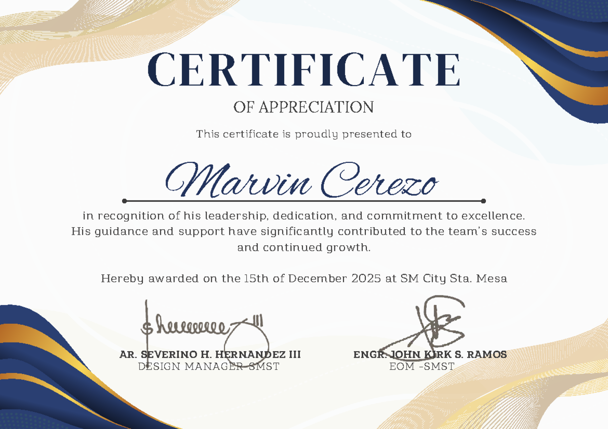 SMST Awarding Certificates for 2025 Christmas Party - Studocu