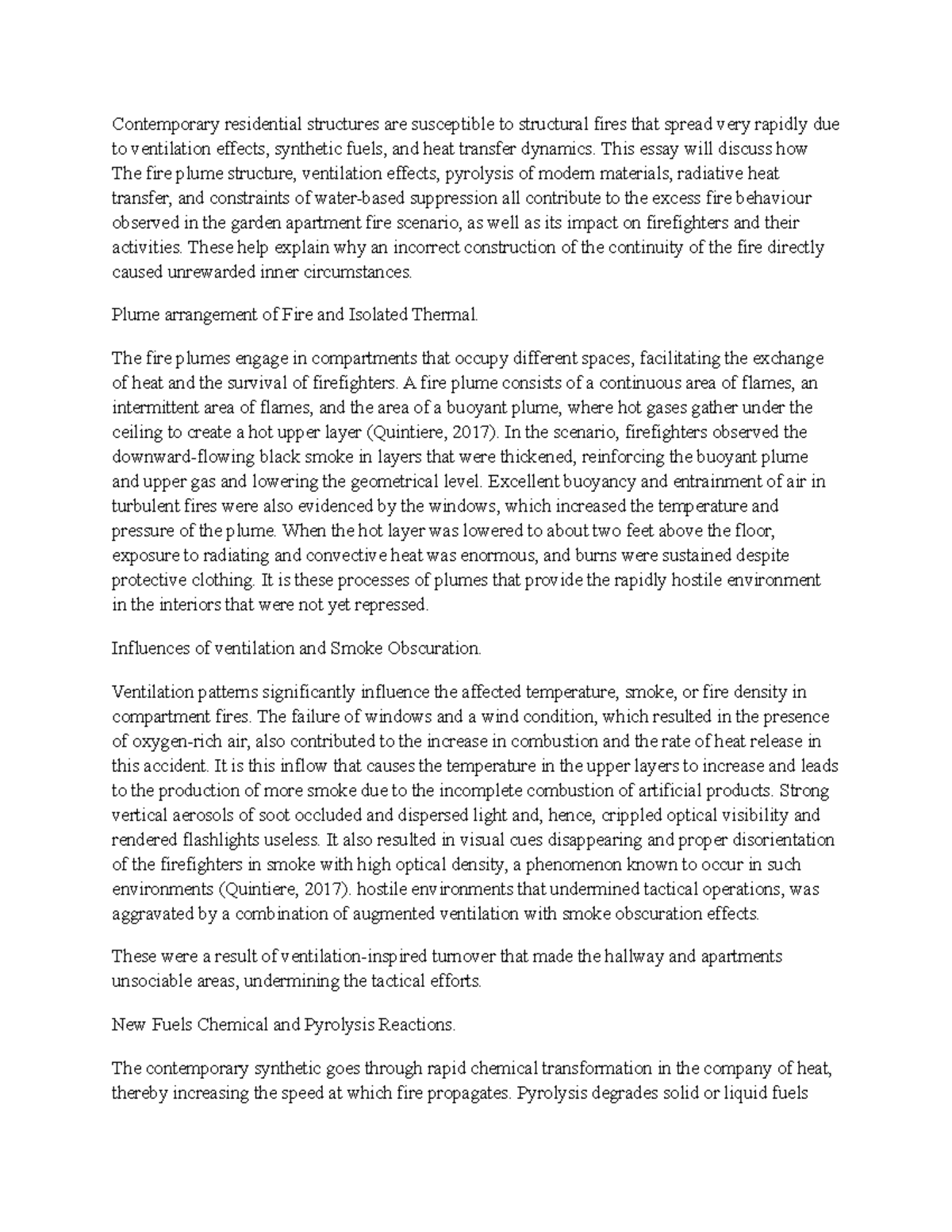 FIRE 301: Examining Modern Fire Behavior in Garden Apartment Fires ...