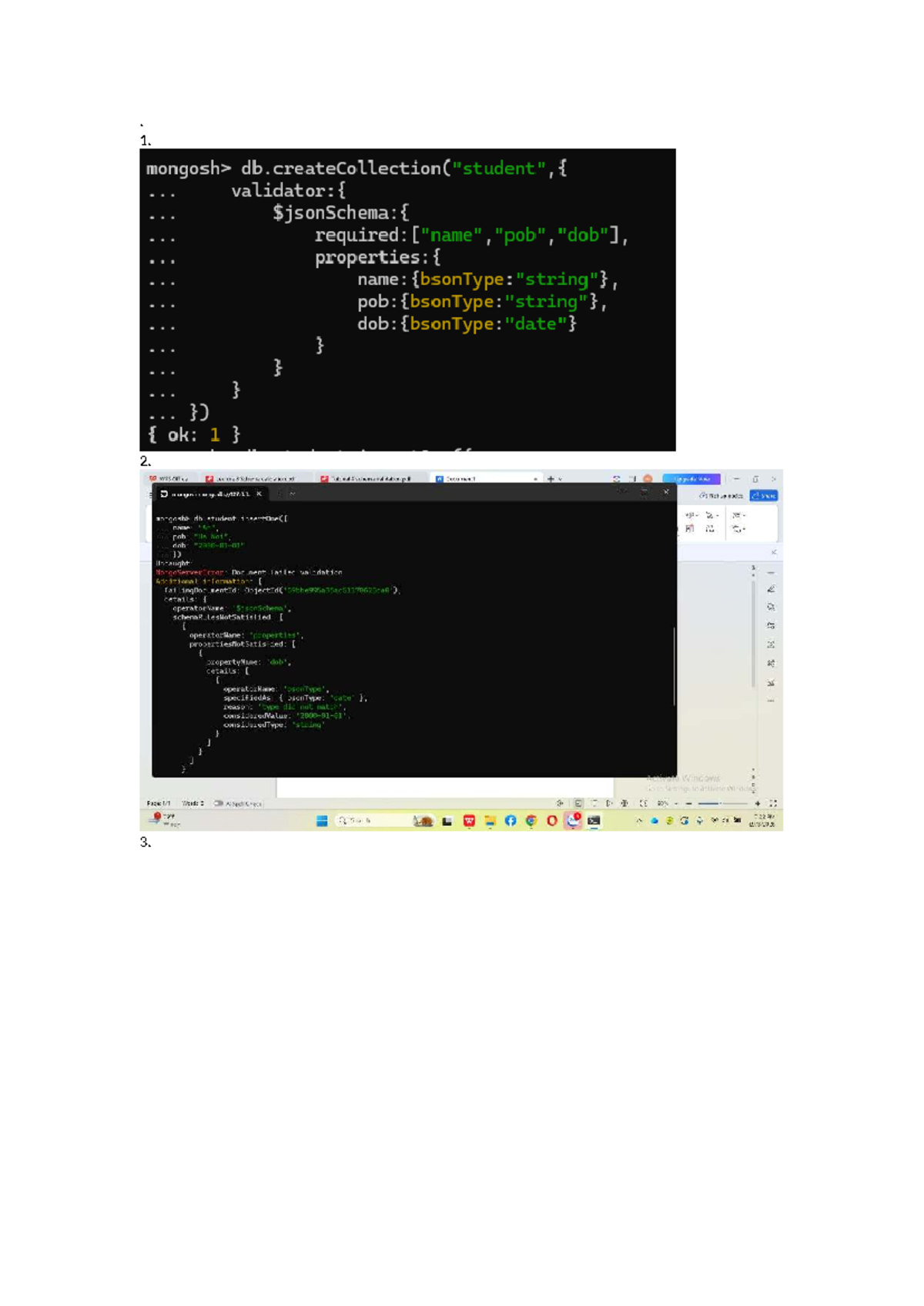 TUT DBA WEEK 8 - Schema Validation Tutorial Notes - Studocu