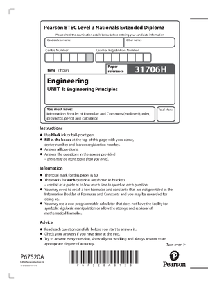 [Solved] Explain how to lift and carry loads safely and the manual and - Engineering - Studocu