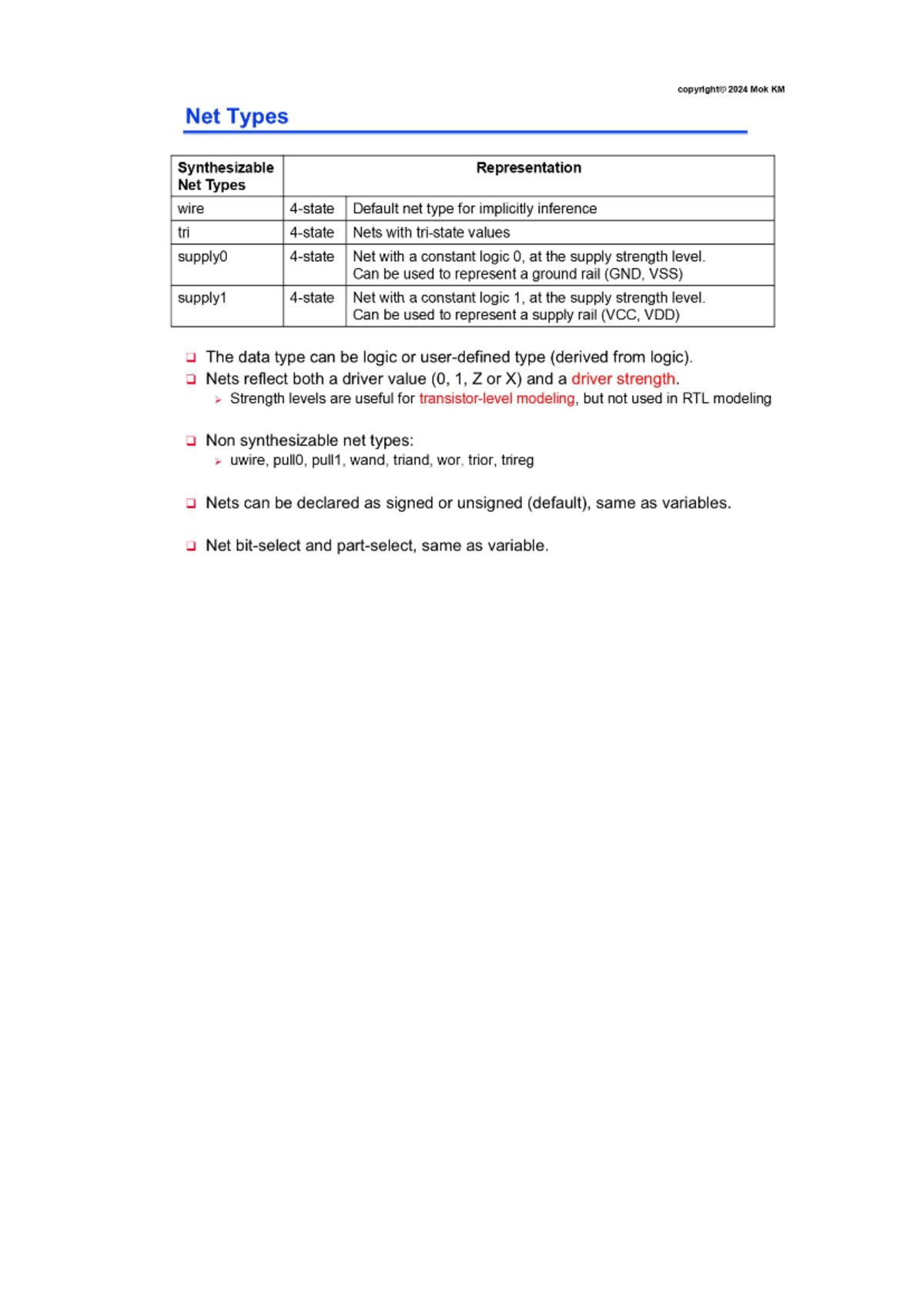 Basic Network Types - Chapter 3A Part 2 Overview (SV) - 2024 Mok KM Net ...