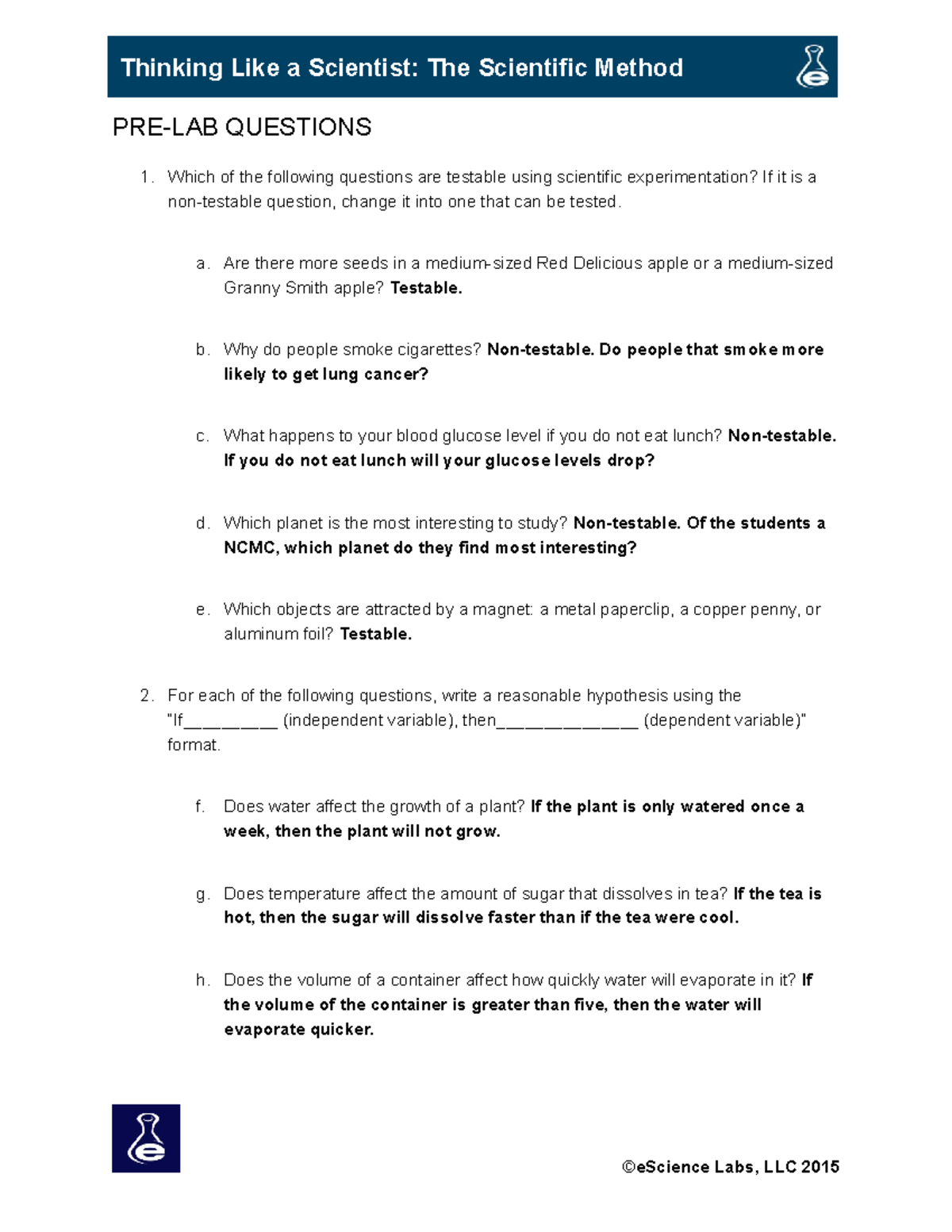 Lab 2 Workbook - Physical Science Experiment on Water Drops - Studocu