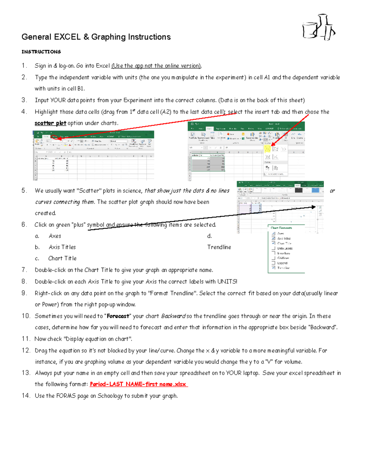Excel 2024 Graphing Instructions: Step-by-Step Guide - Studocu