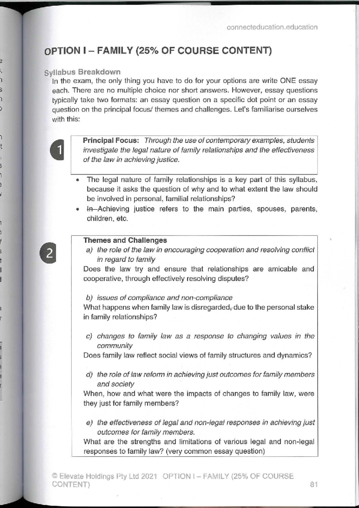 Family Law Notes 2025: Key Concepts and Exam Preparation - Studocu