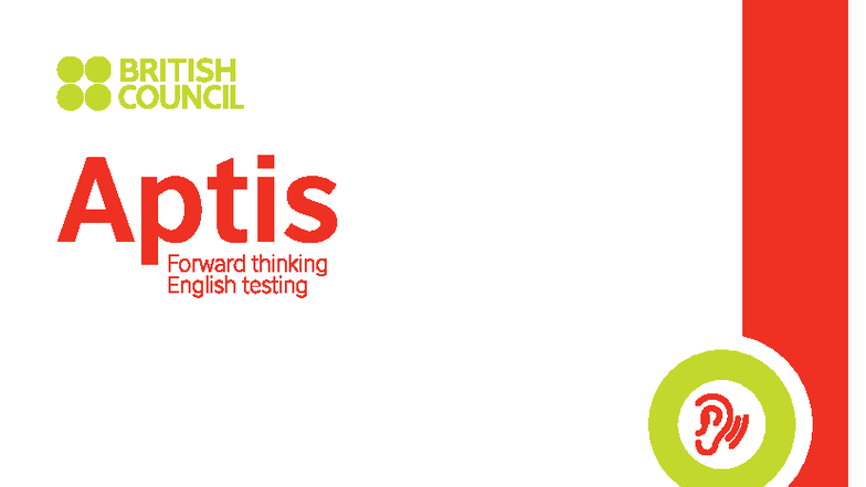 Aptis Practice Tests Overview and Formats Guide - Studocu