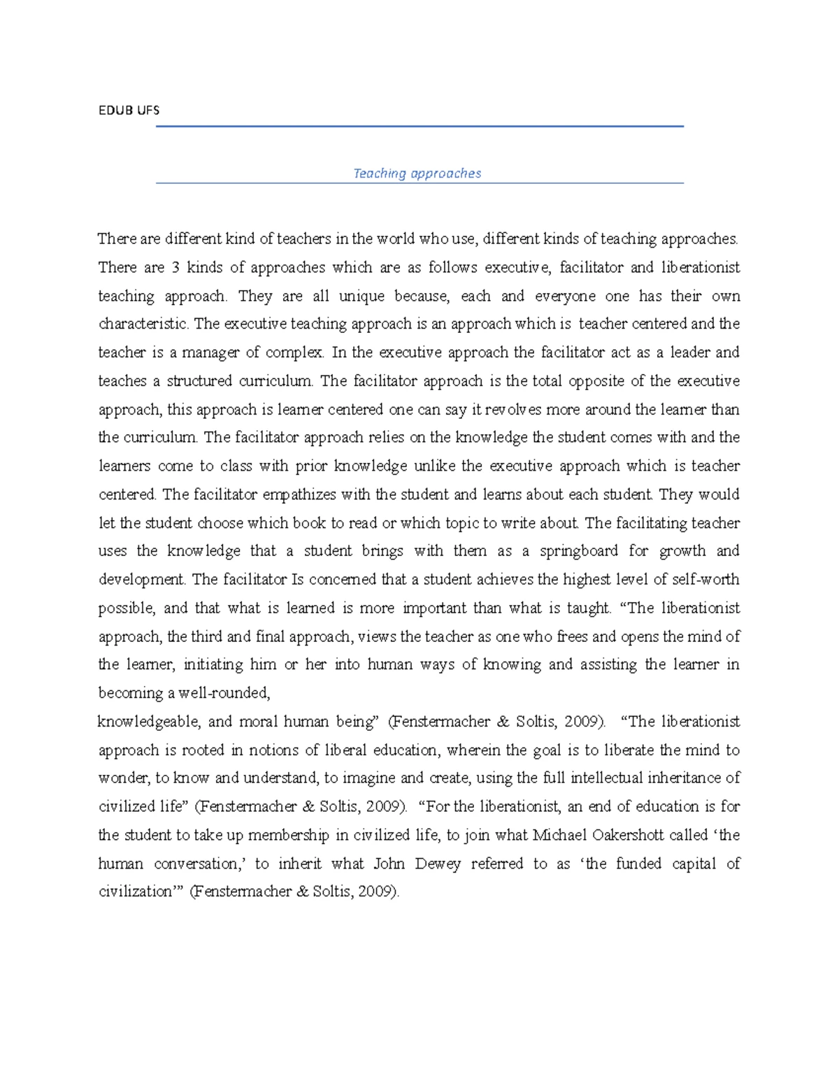 CAPS - Life Skills Curriculum Overview for Grades 4-6 - Studocu