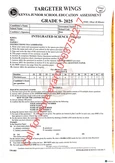 Distinction KJSEA assessment test English paper 1 for grade 9 2025 ...