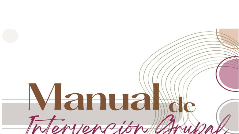 Manual de intervención grupal - MODELOS DE INTERVENCIÓN EN GRUPOS ...