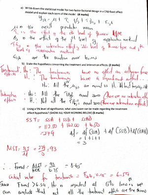 Solutions final 2018 - past exam - Copy Place Sticker Here UNIVERSITY ...