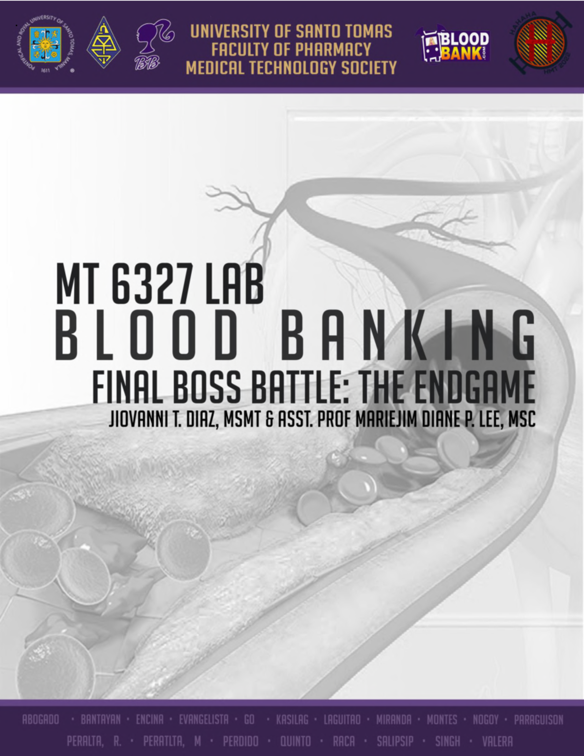 Immunohematology | Blood Banking Lab 1 (MT6327) Master Copy and ...